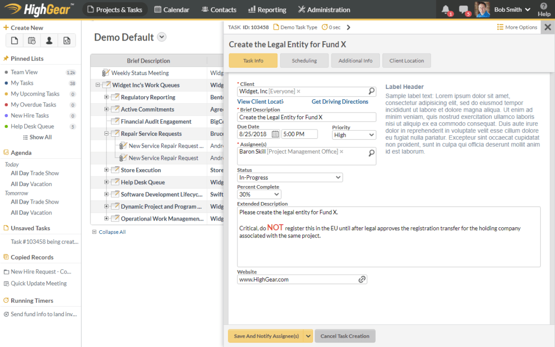 Enterprise Task Management Benefits for Employees - HighGear